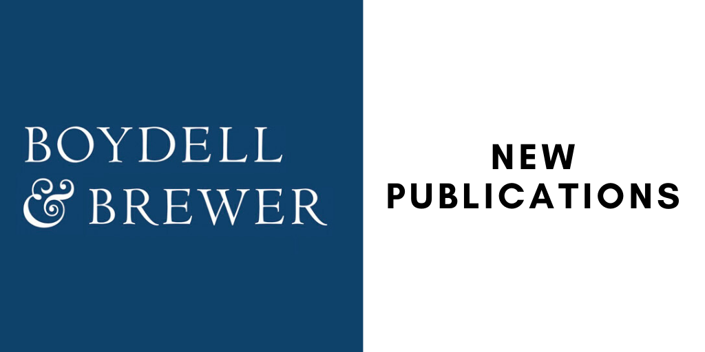 New Book roundup: Boydell & Brewer, 2018 – Medieval Art Research