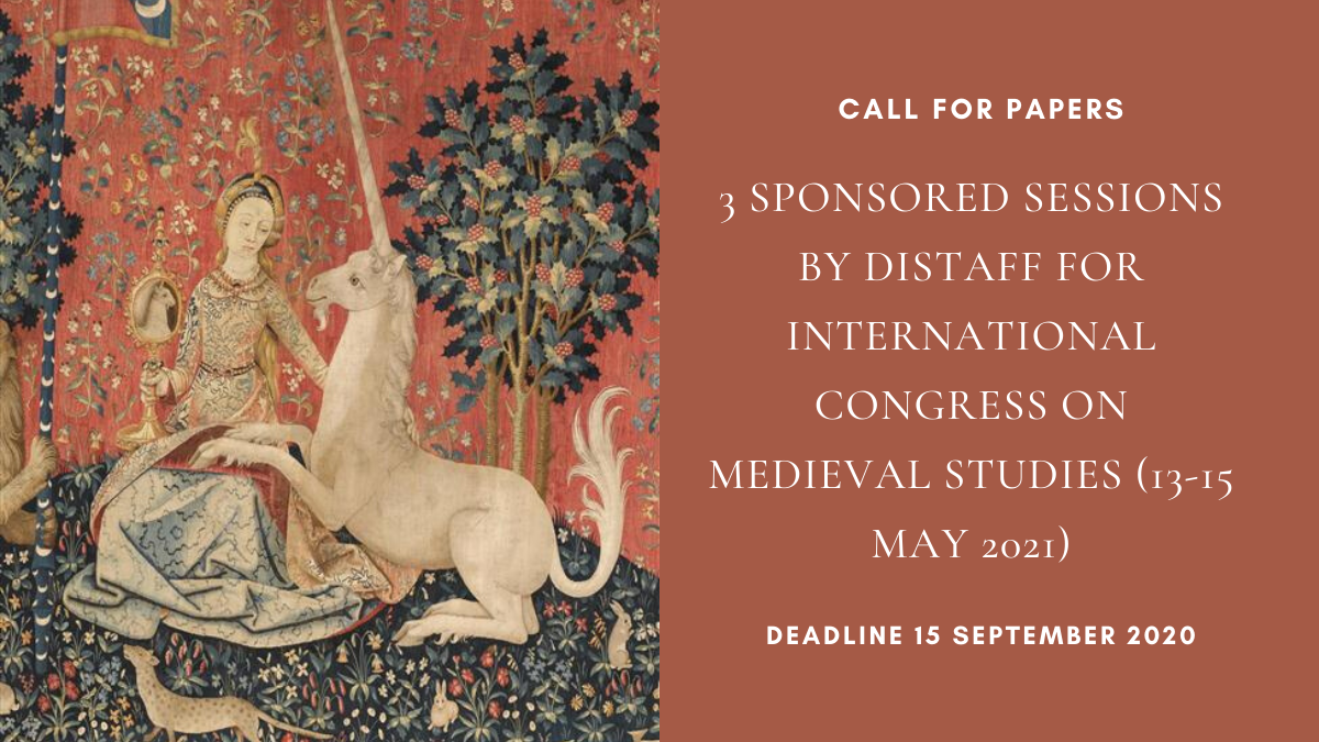 CFP: 3 sponsored sessions by DISTAFF, International Congress on ...