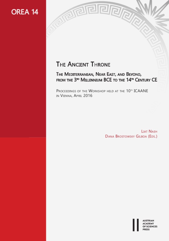 New Publication: The Ancient Throne: The Mediterranean, Near East, and ...