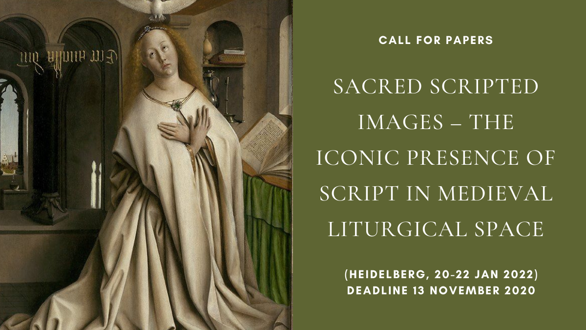 CFP: ‘Sacred Scripted Images – The Iconic Presence of Script in ...
