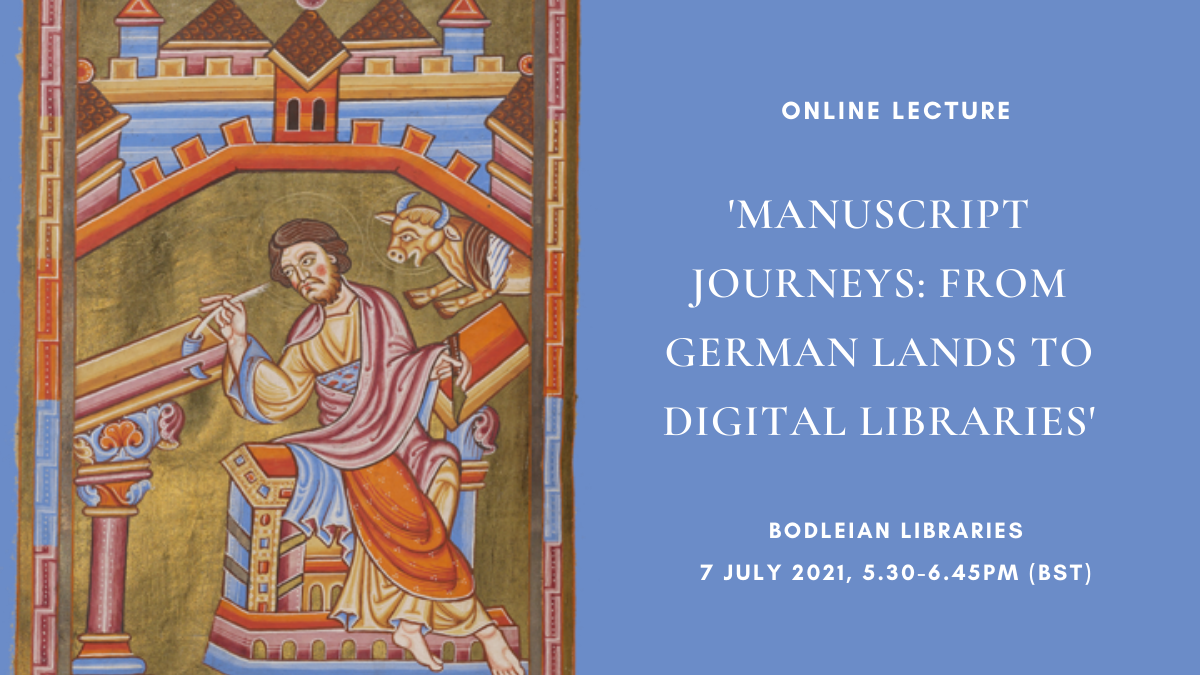 Online Lecture: ‘Manuscript journeys: from German lands to digital ...