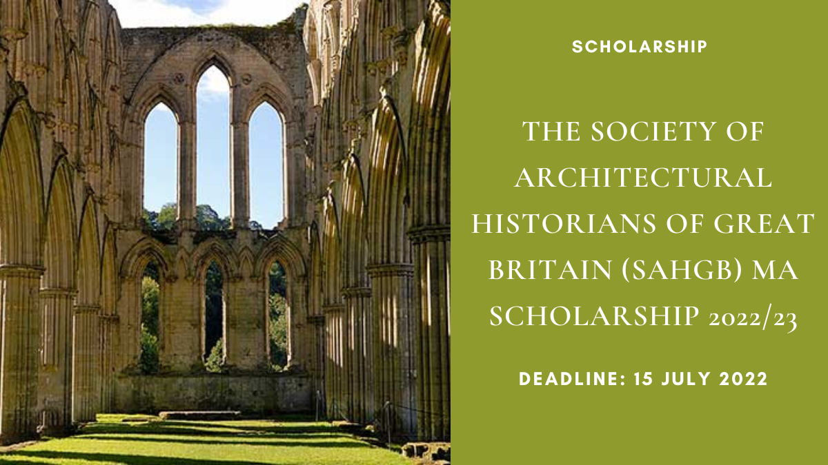 Scholarship: The Society of Architectural Historians of Great Britain ...