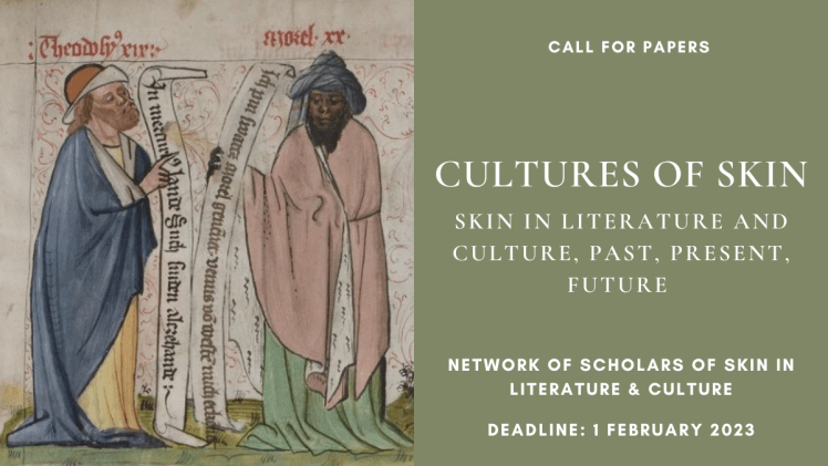 Call for Papers – Cultures of Skin: Skin in Literature and Culture ...
