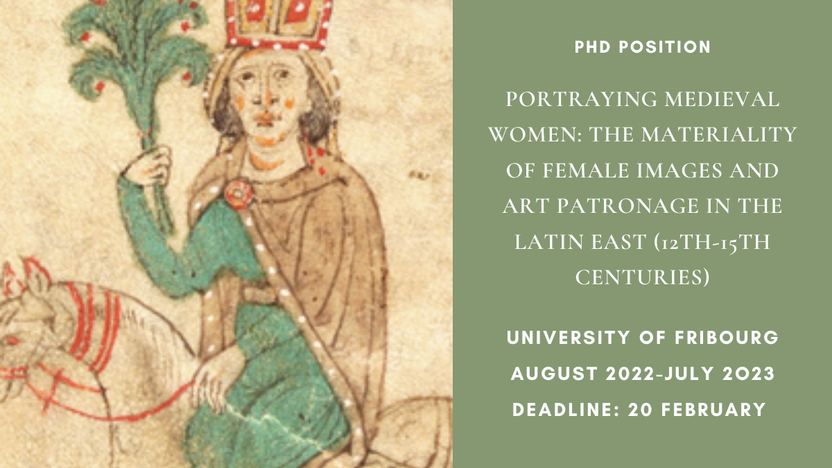 PhD Position: Portraying Medieval Women: The Materiality of Female ...