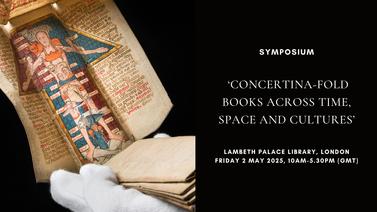 Symposium: ‘Concertina-Fold Books across Time, Space and Cultures ...
