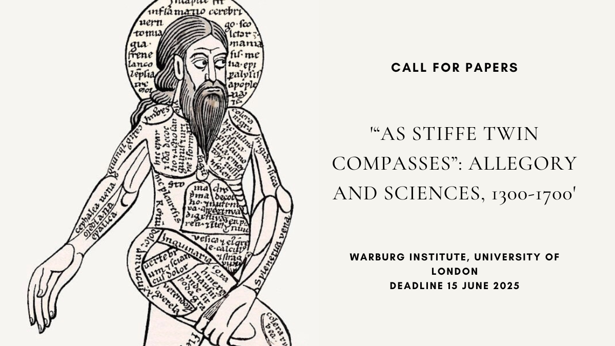 CFP: ‘“As stiffe twin compasses”: Allegory and Sciences, 1300-1700 ...