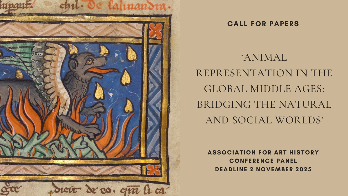 CFP: ‘Animal Representation in the Global Middle Ages: Bridging the ...